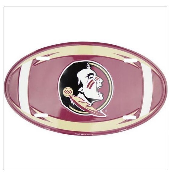 7 Florida State University Oval Sign Metal FSU Sign | Etsy