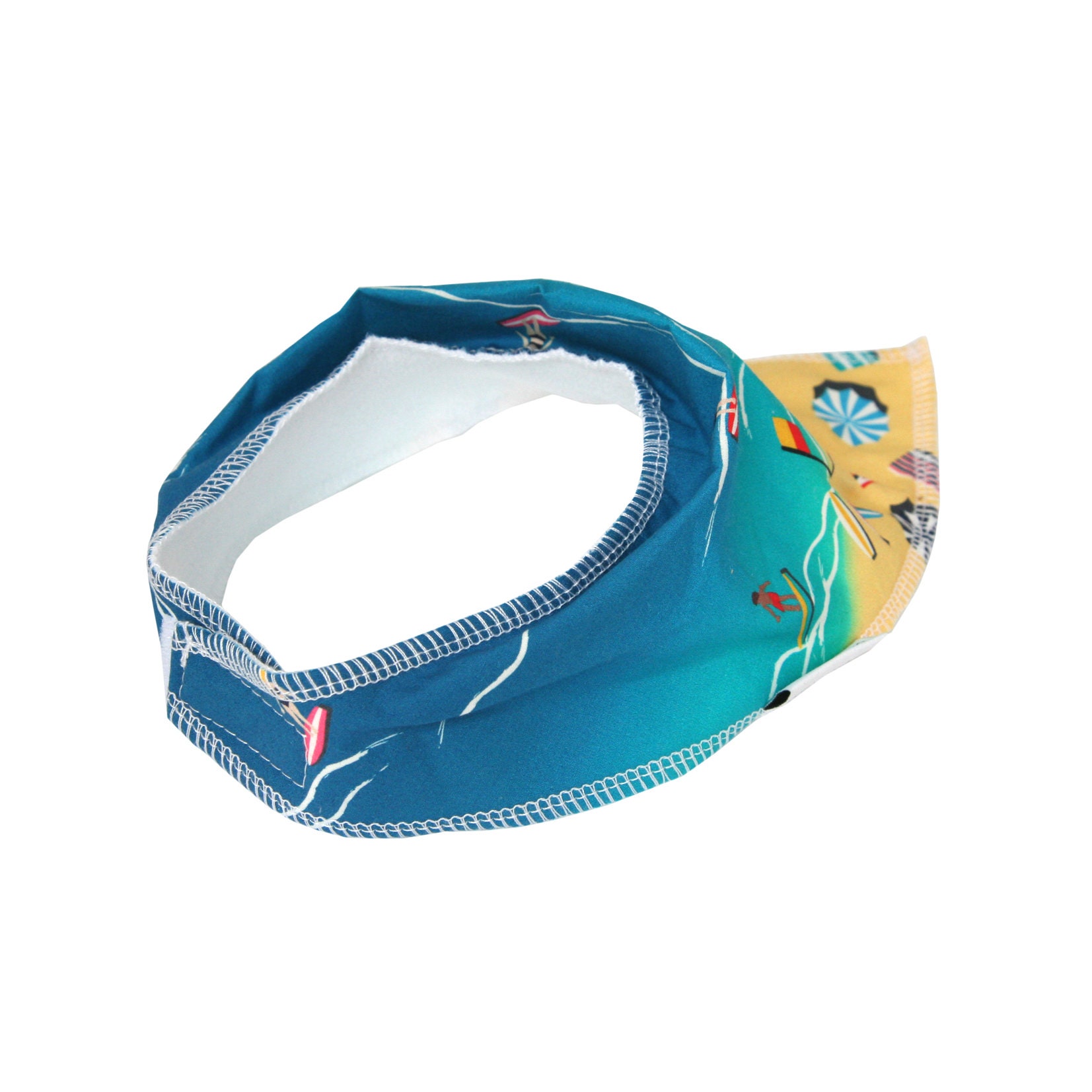 Manly Beach Dribble Bib Handmade Australian Adjustable Bib - Etsy Australia