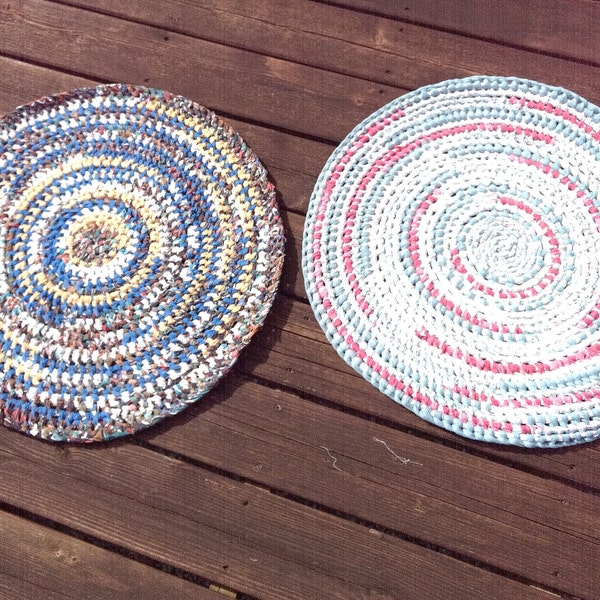 Oval Rag Rug - Etsy