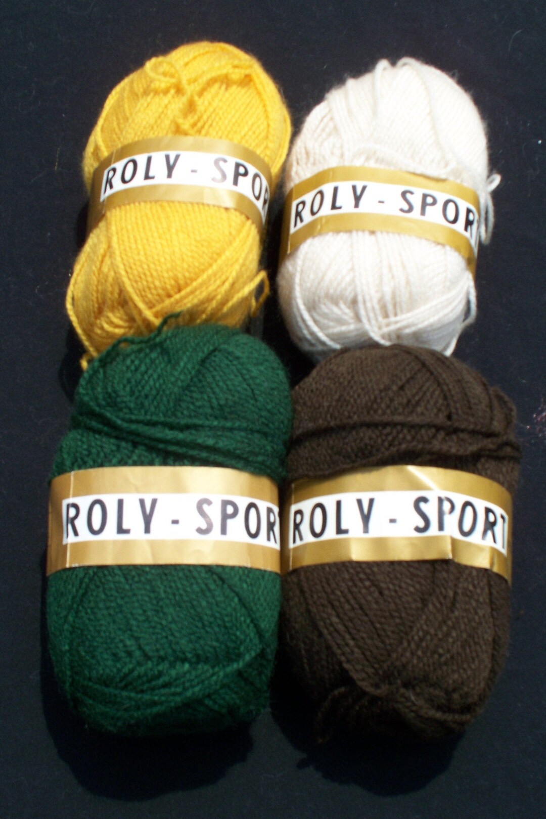 Unger Roly Sport Yarn: 100% Acrylic, Vintage Discontinued Sport Weight ...