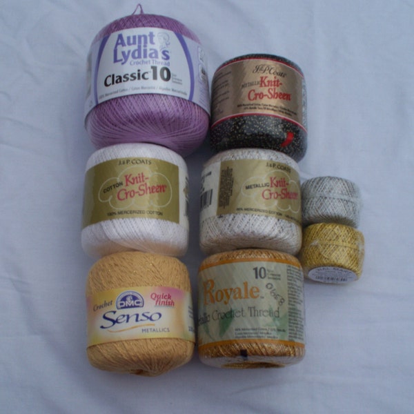 Size 10 Crochet Thread - Etsy