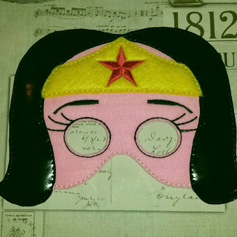 Wonder Women Mask - Etsy
