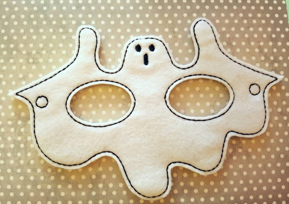 Spooky Ghost Halloween Scary Mask Walking Dead ITH Project in - Etsy UK