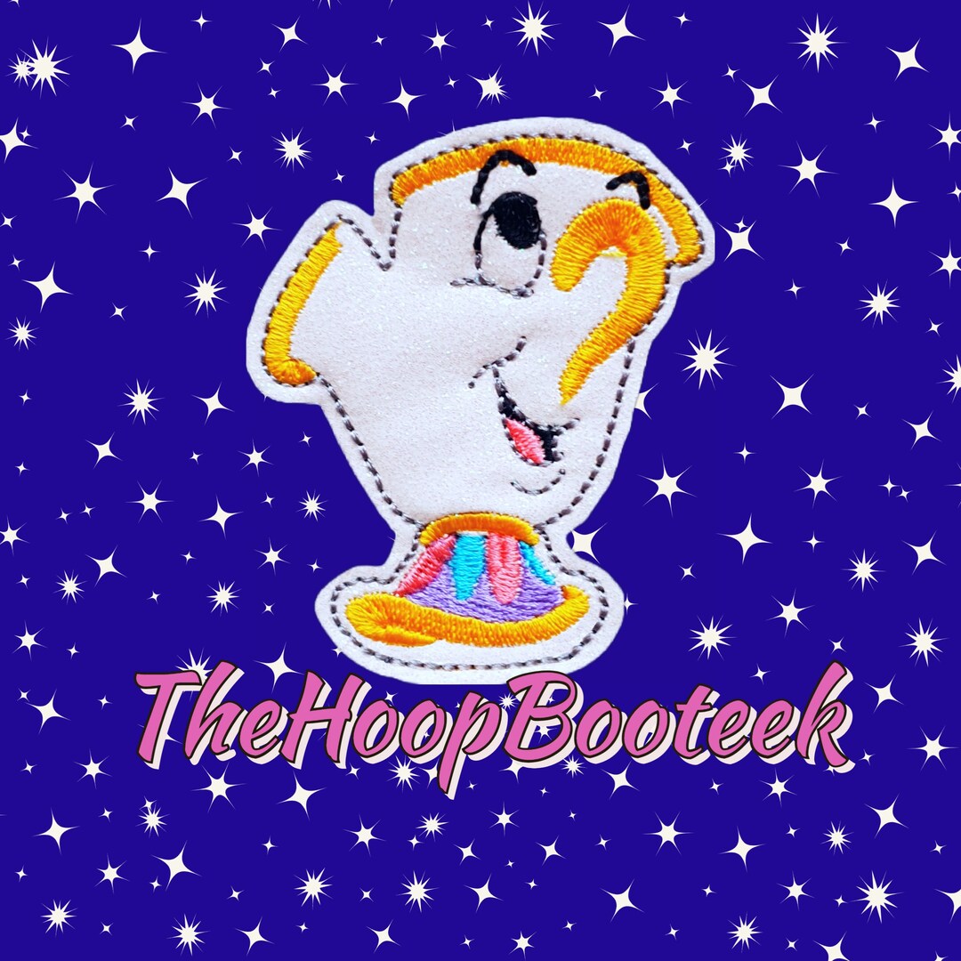 Chip Cup Inspired Feltie. Embroidery Design Digital Download Instant ...