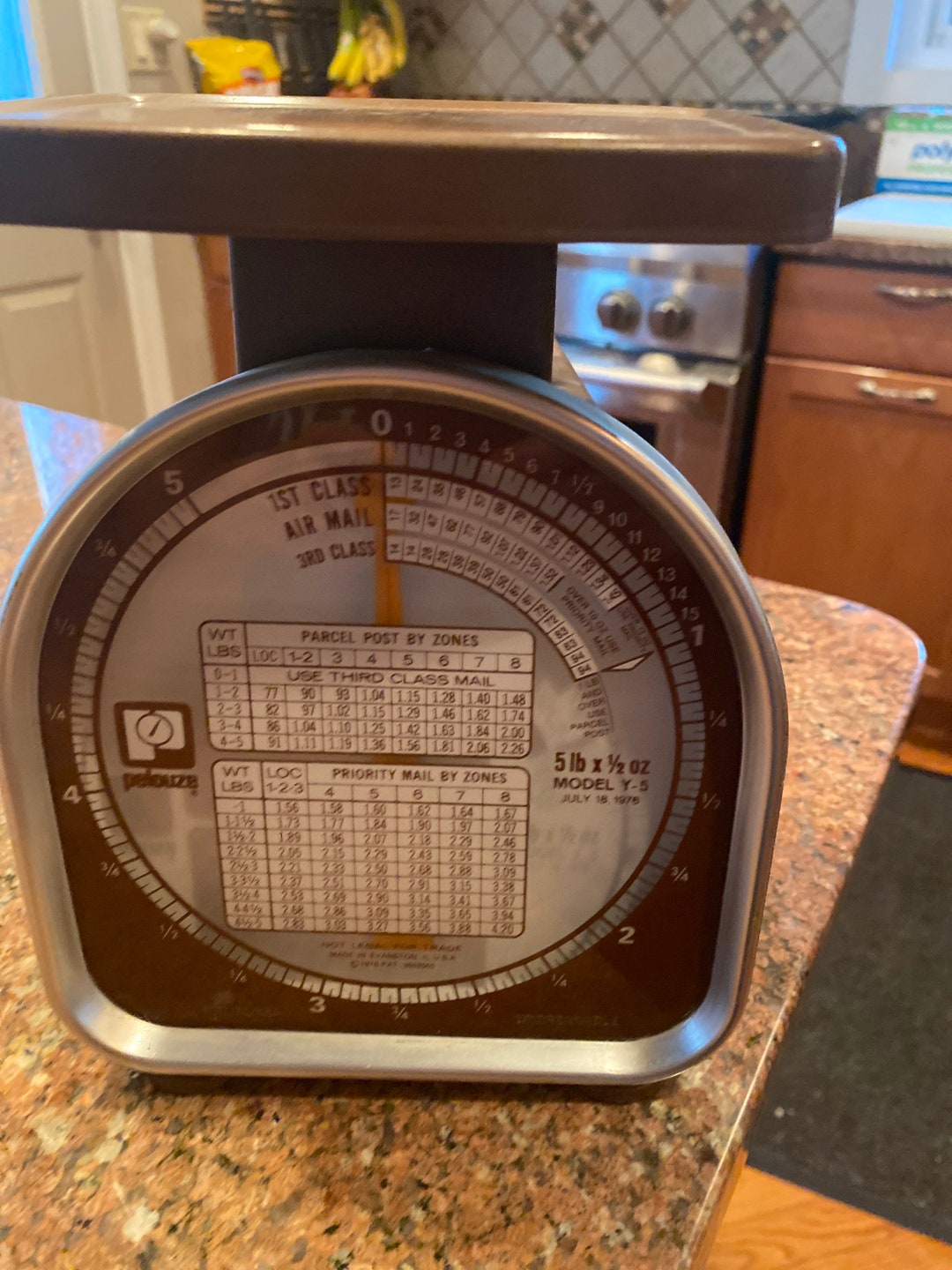 Vintage Pelouze Postal Scale Model Y-5 1976 - Etsy