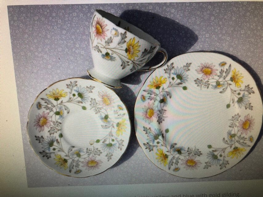 Foley Somerset China Teacup Saucer and Tea Plate Trio E. - Etsy Australia