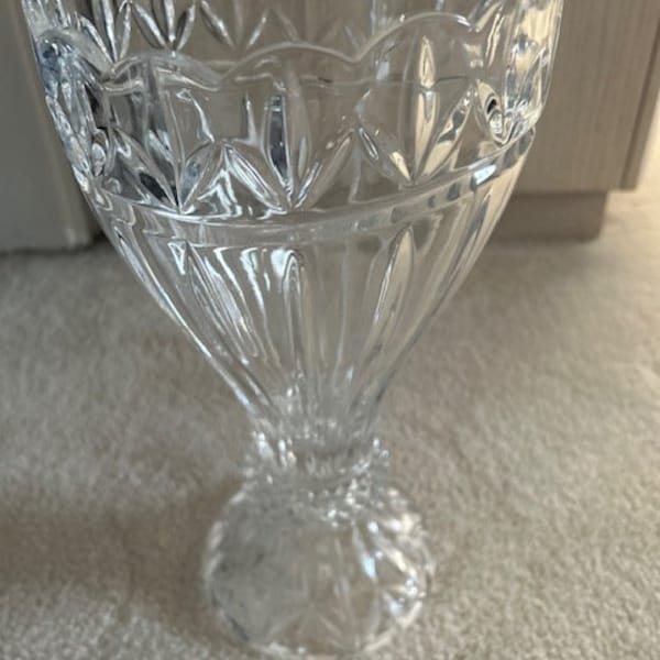 Shannon Crystal by Godinger Vase - Etsy