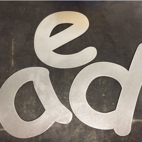 Metal Letters 2 Inch - Etsy