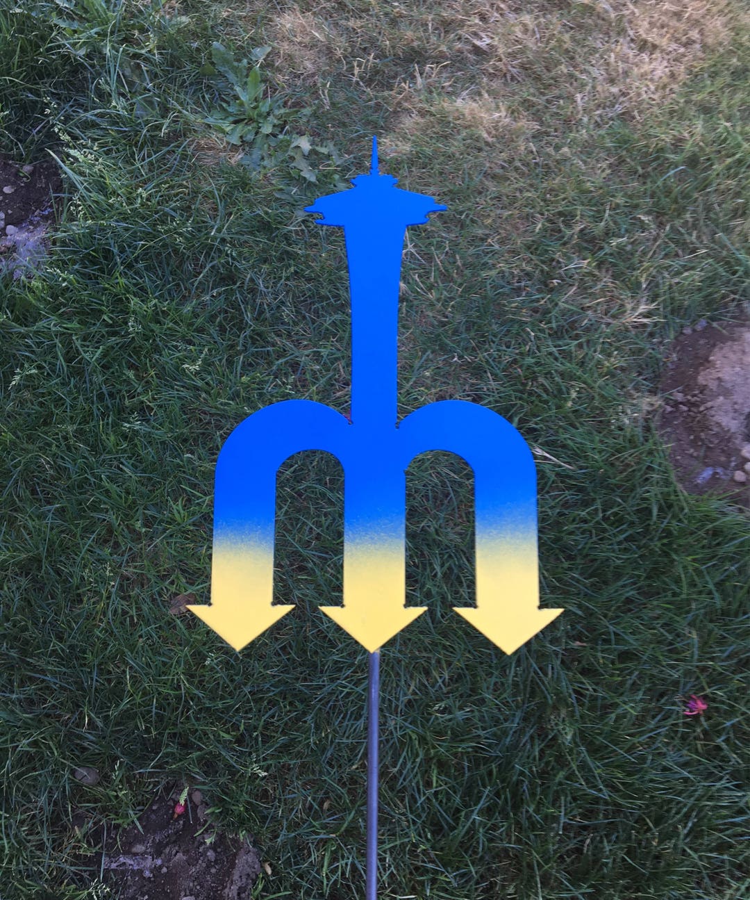 12" Metal Seattle Mariners Inspired Yard Stake - Etsy