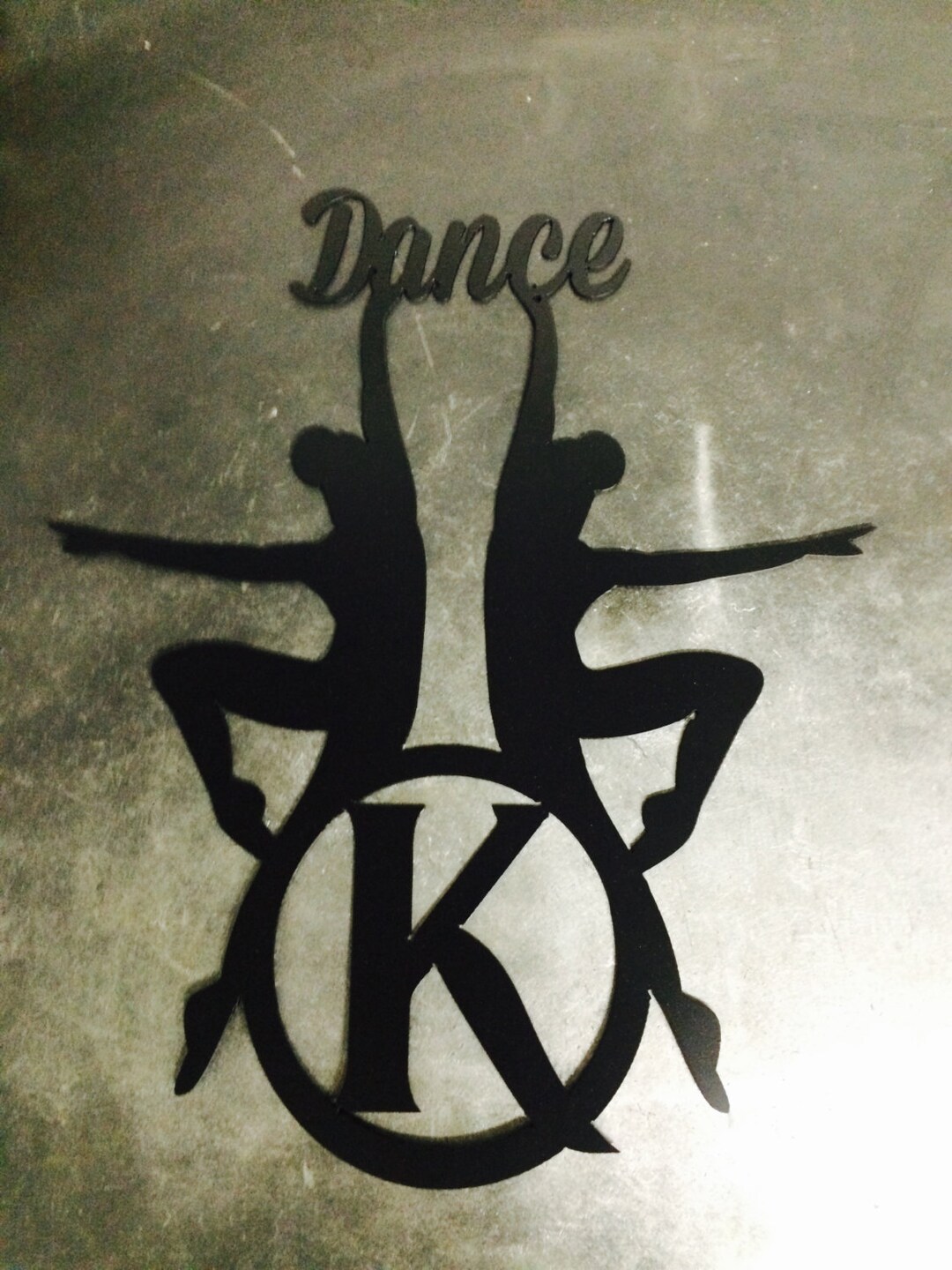 Metal Monogram "dance" Sign 15 X 12.5 - Etsy
