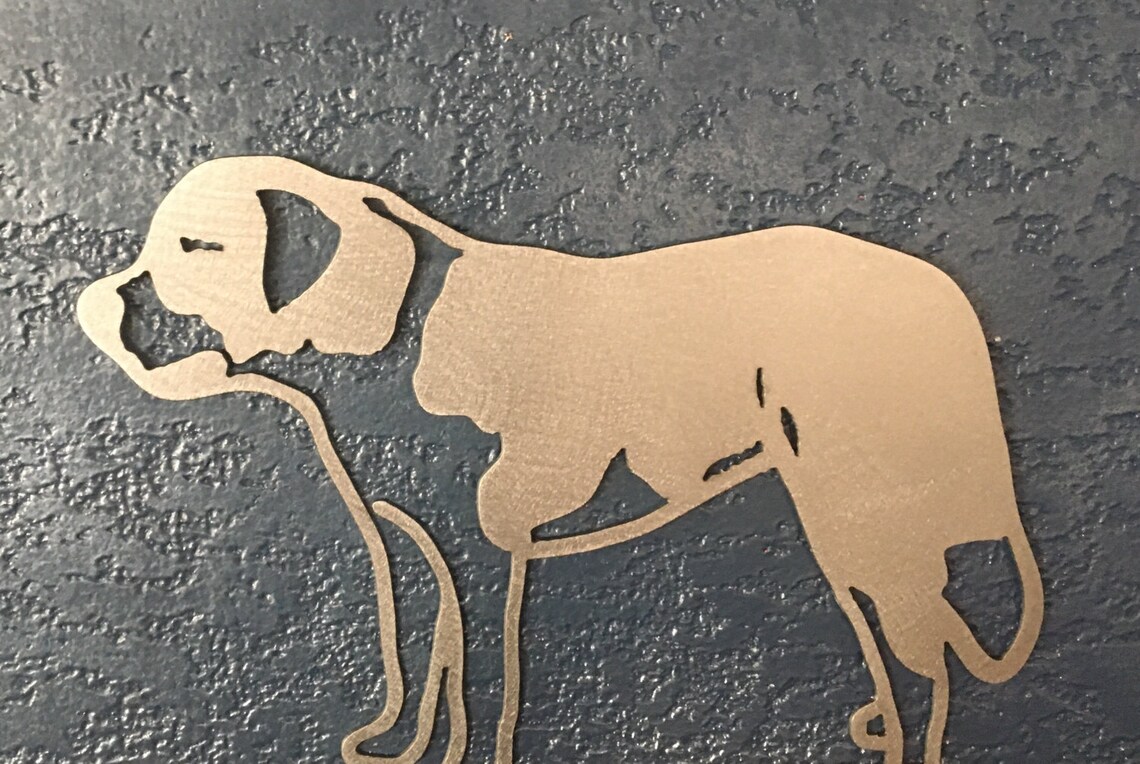 Metal St Bernard Welcome Sign 12 X 12 - Etsy