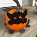 MINI Metal Cat Pumpkin Decorating Kit, Black Cat, Fall, Dark, Goth ...