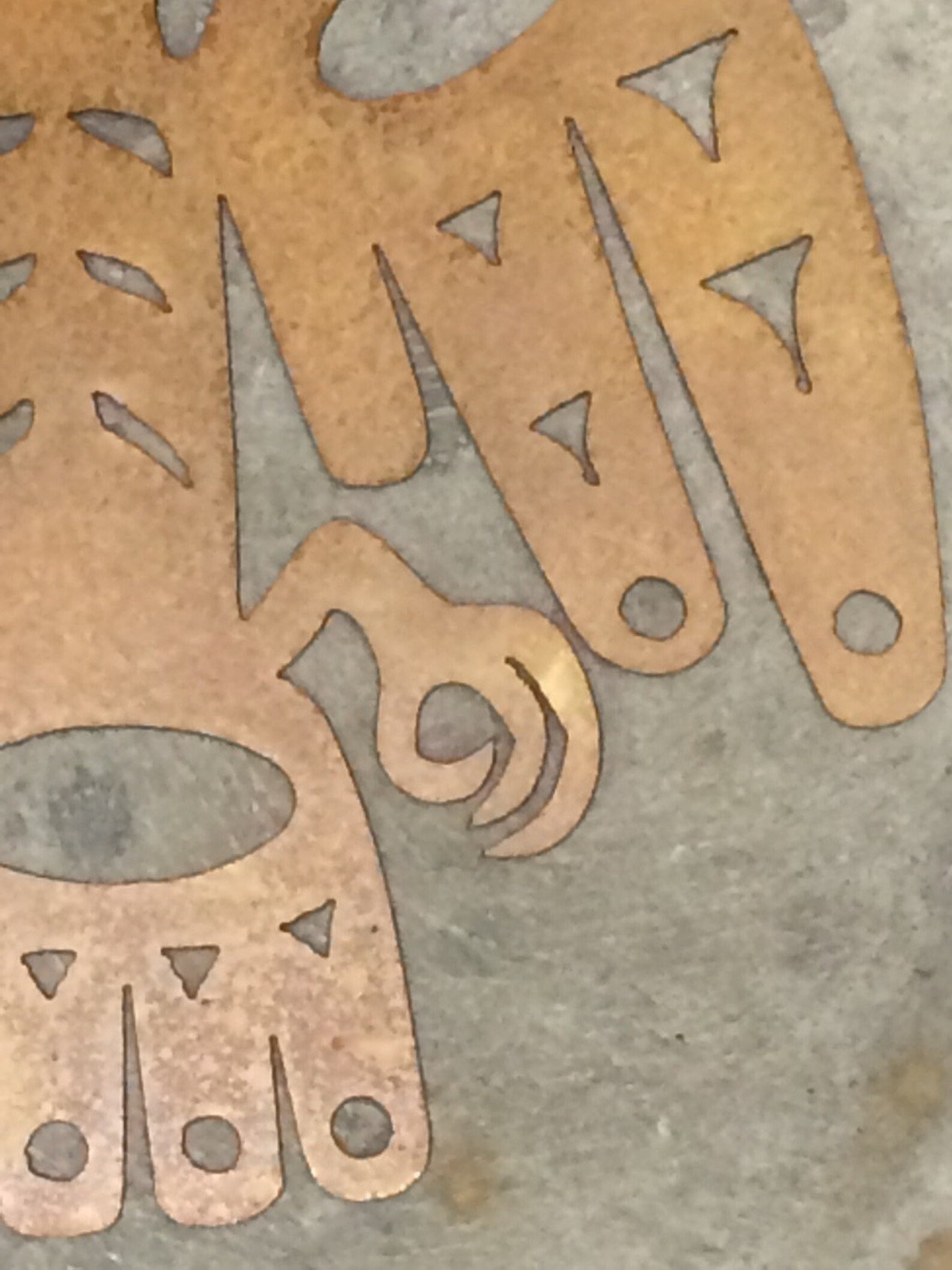 Metal Native Eagle 12.5" X 15" - Etsy