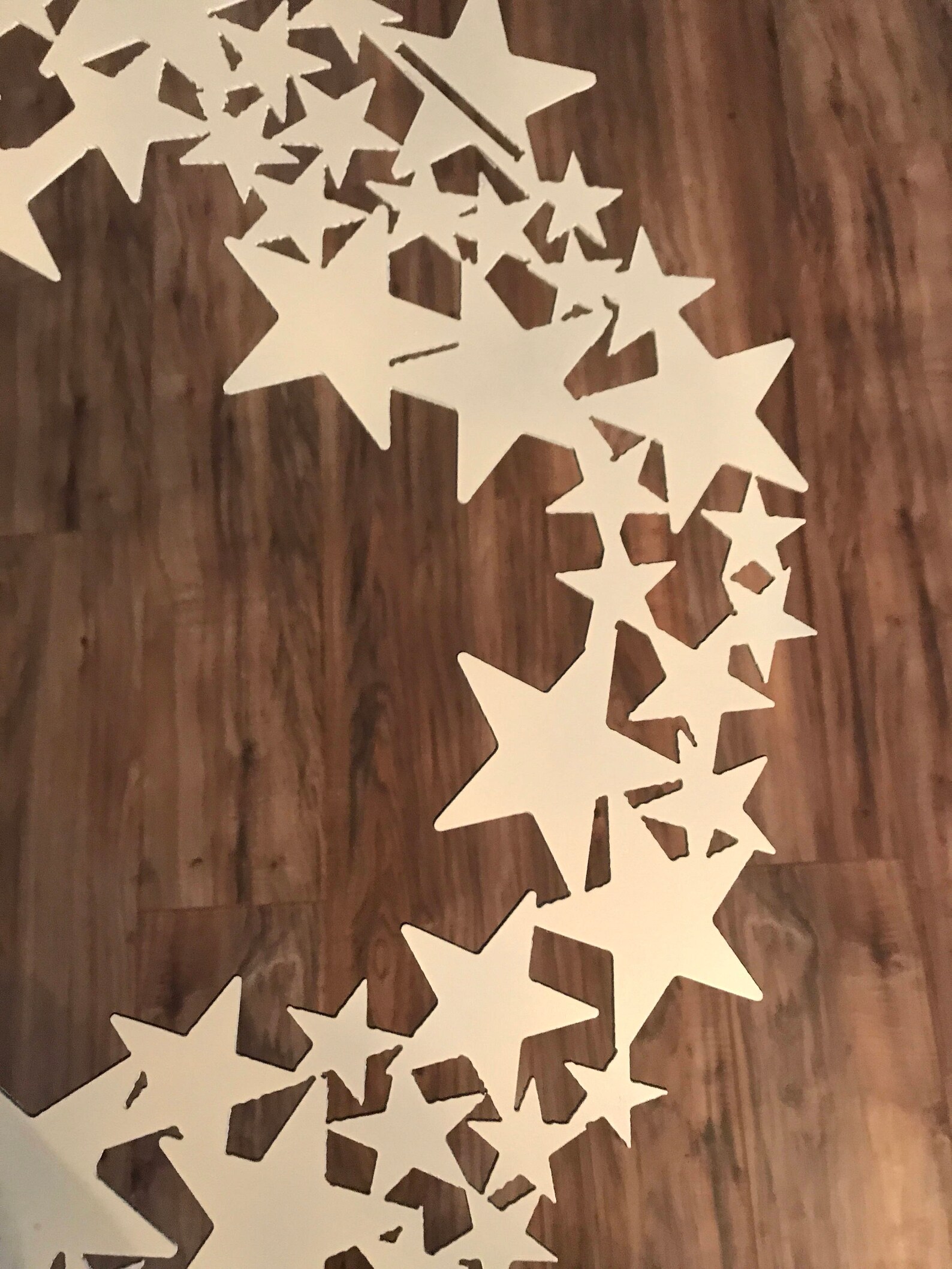 Metal Starshine Star Wreath 18" - Etsy