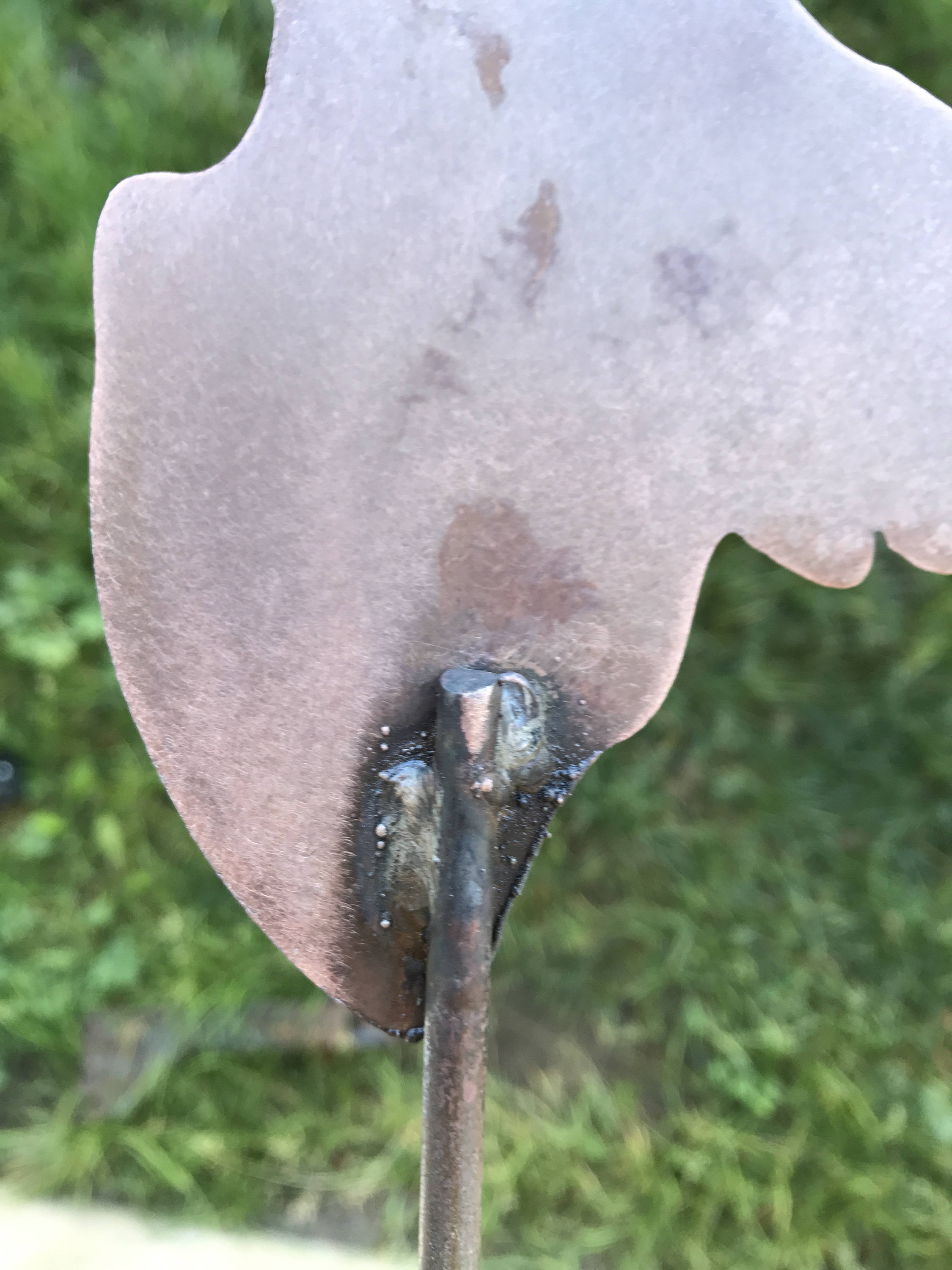 10" Metal Moose Head Yard Stake - Etsy
