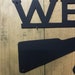 Metal Rifle Welcome Sign - Etsy