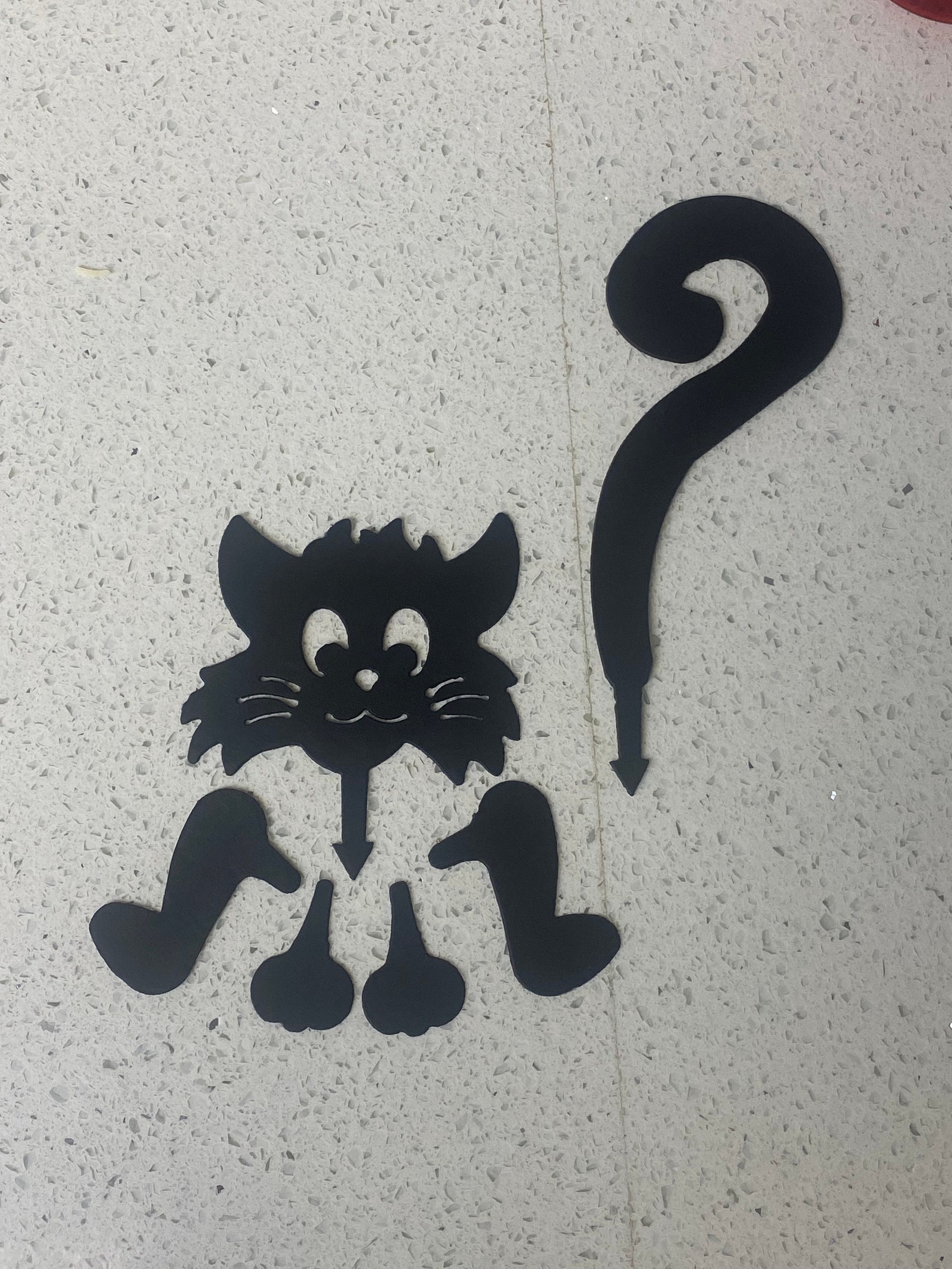 MINI Metal Cat Pumpkin Decorating Kit, Black Cat, Fall, Dark, Goth ...