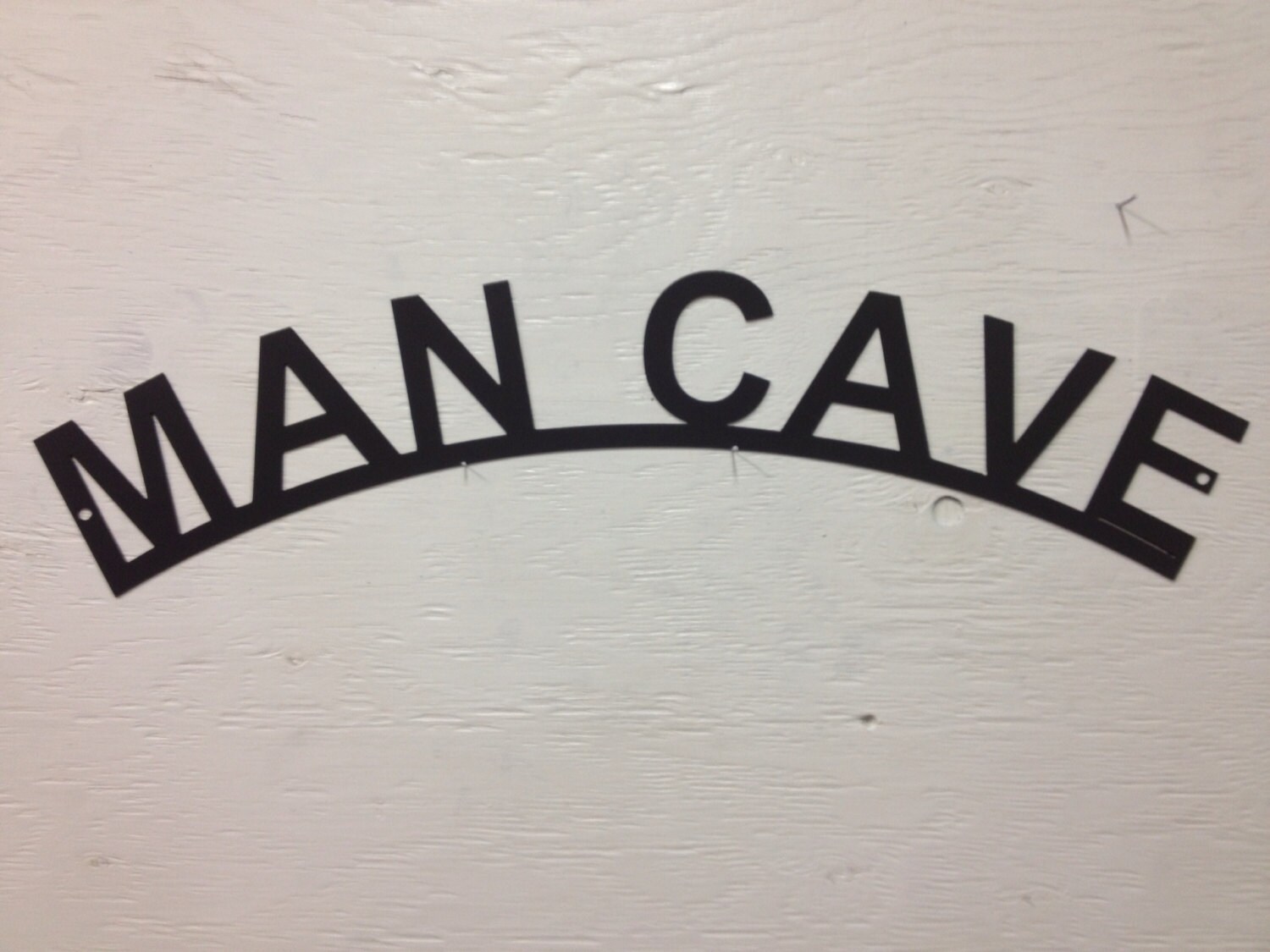 Metal Man Cave Sign - Etsy