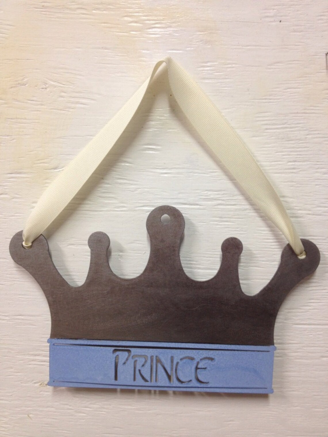 Metal Prince or Princess Sign, Crown, Royal - Etsy