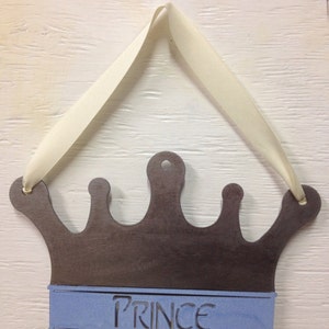 Metal Prince or Princess Sign, Crown, Royal - Etsy