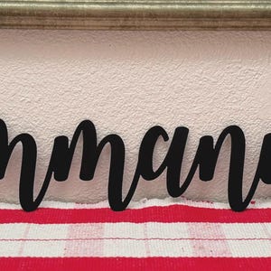 Metal Emmanuel Sign 19" X 6" - Etsy
