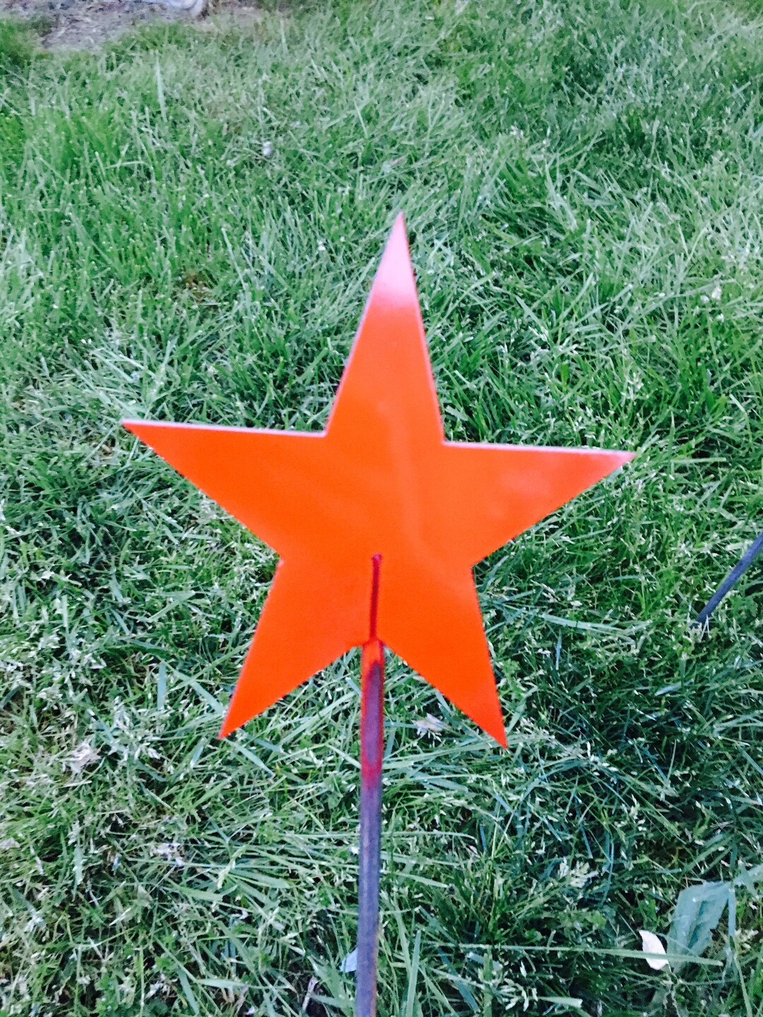 5.5" Metal INDIVIDUAL Basic STAR Garden & Yard Stake(s) - Etsy