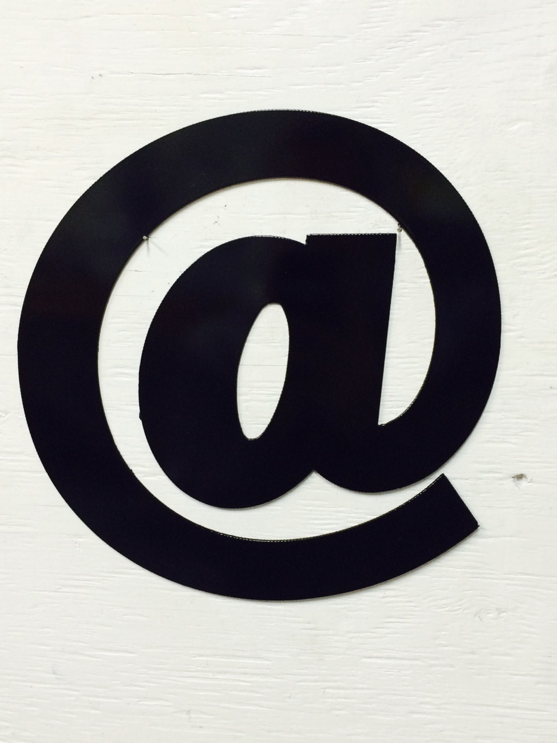 Metal at Sign Silhouette 10 | Etsy