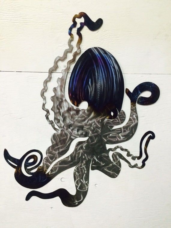 Metal Squid 24 X 19 | Etsy