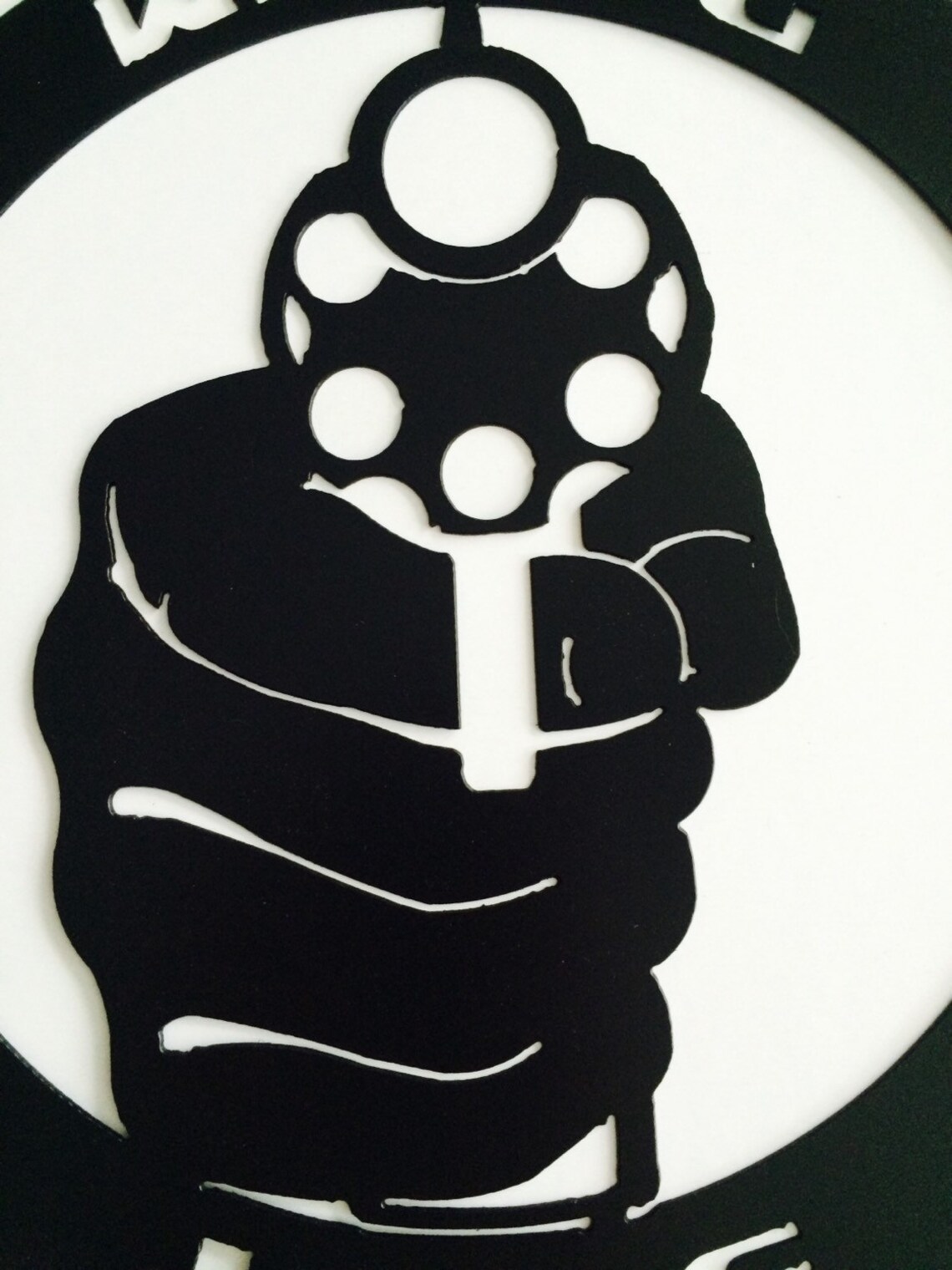 Metal Wrong Home Gun Sign, 2nd Amendment, Revolver 13" X 13" - Etsy