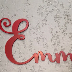 Metal Emmanuel Sign 19" X 6" - Etsy