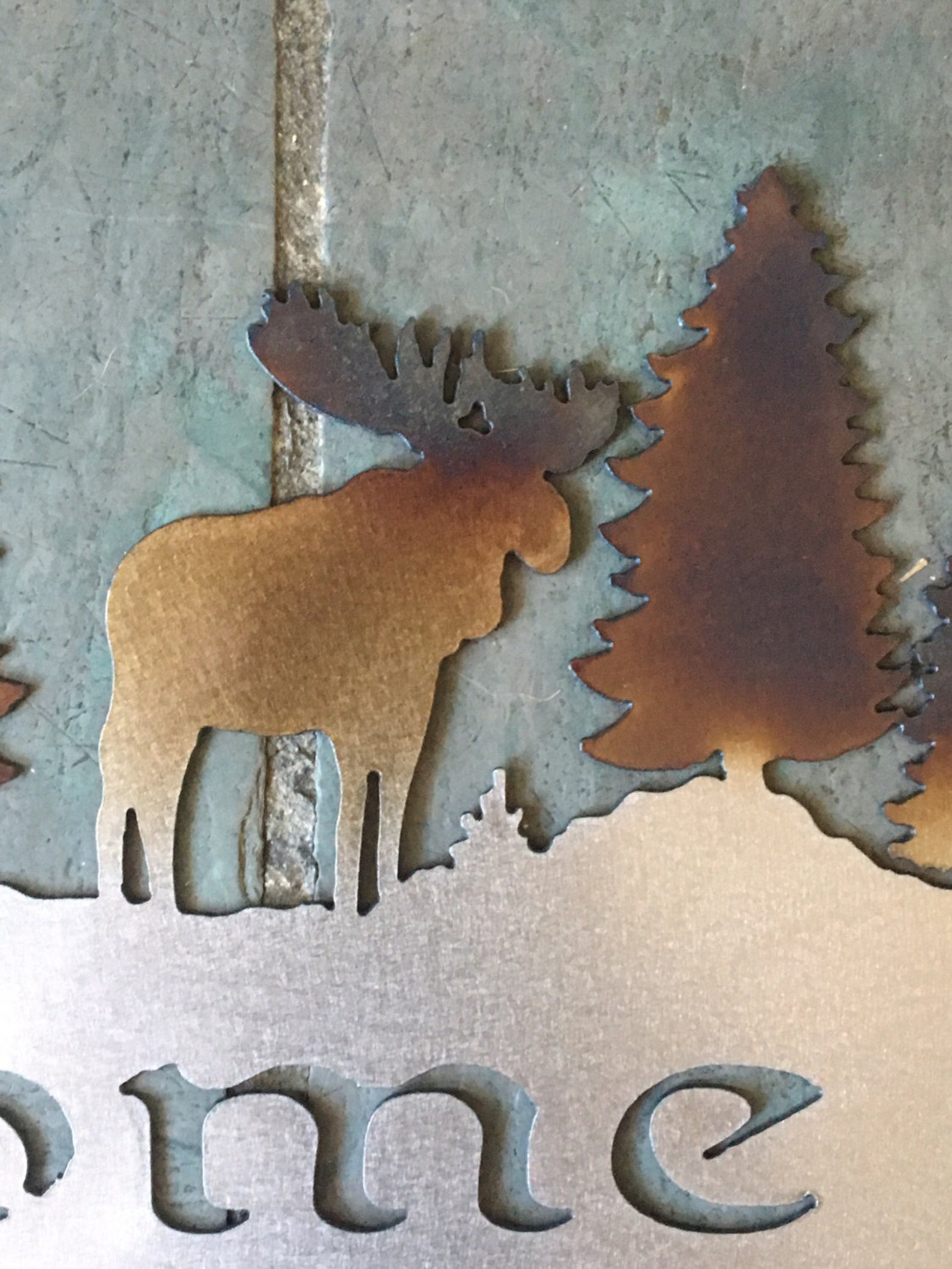 Metal Welcome Sign - Etsy