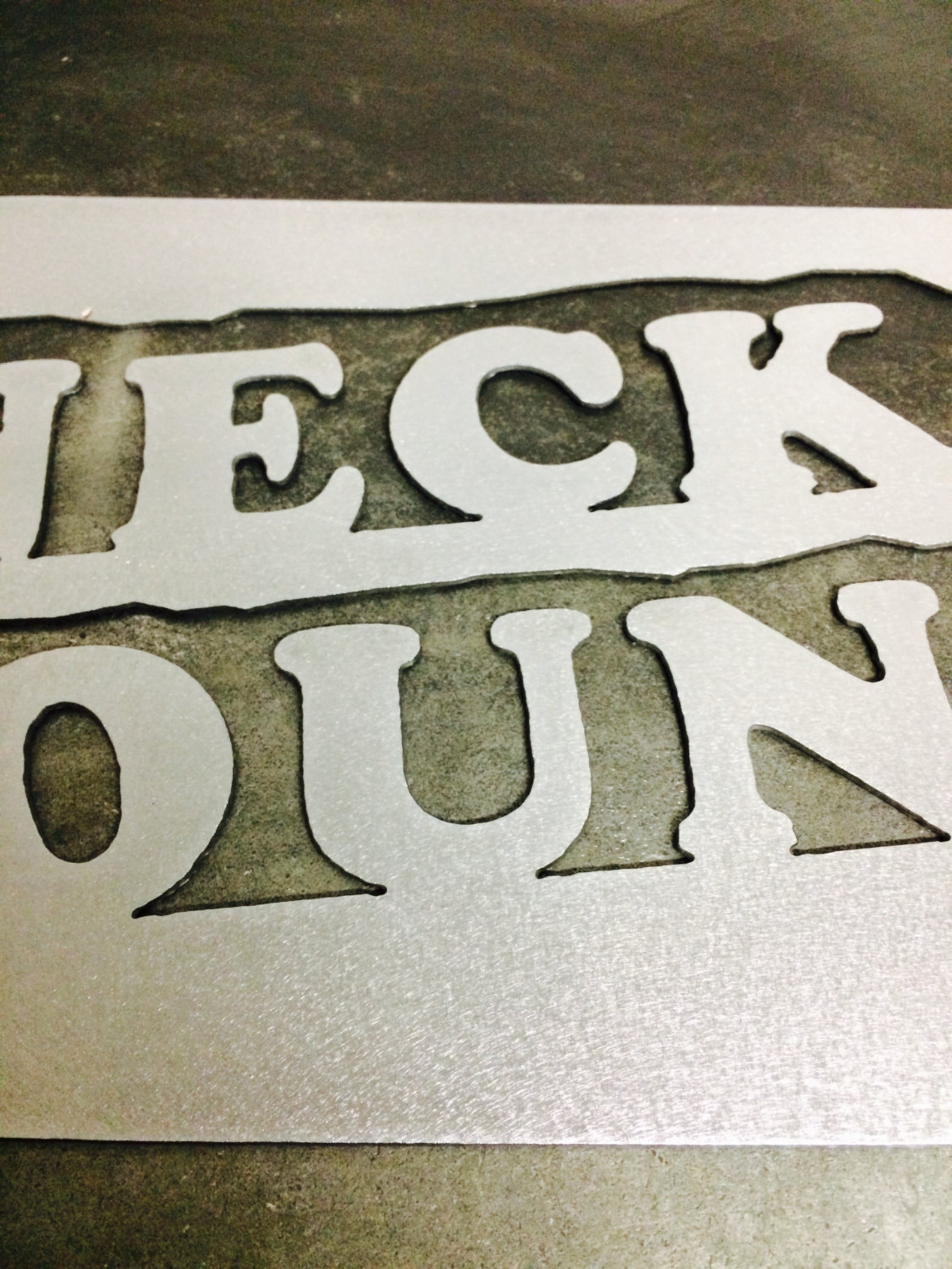 Metal REDNECK LOUNGE Sign 24" X 7" - Etsy