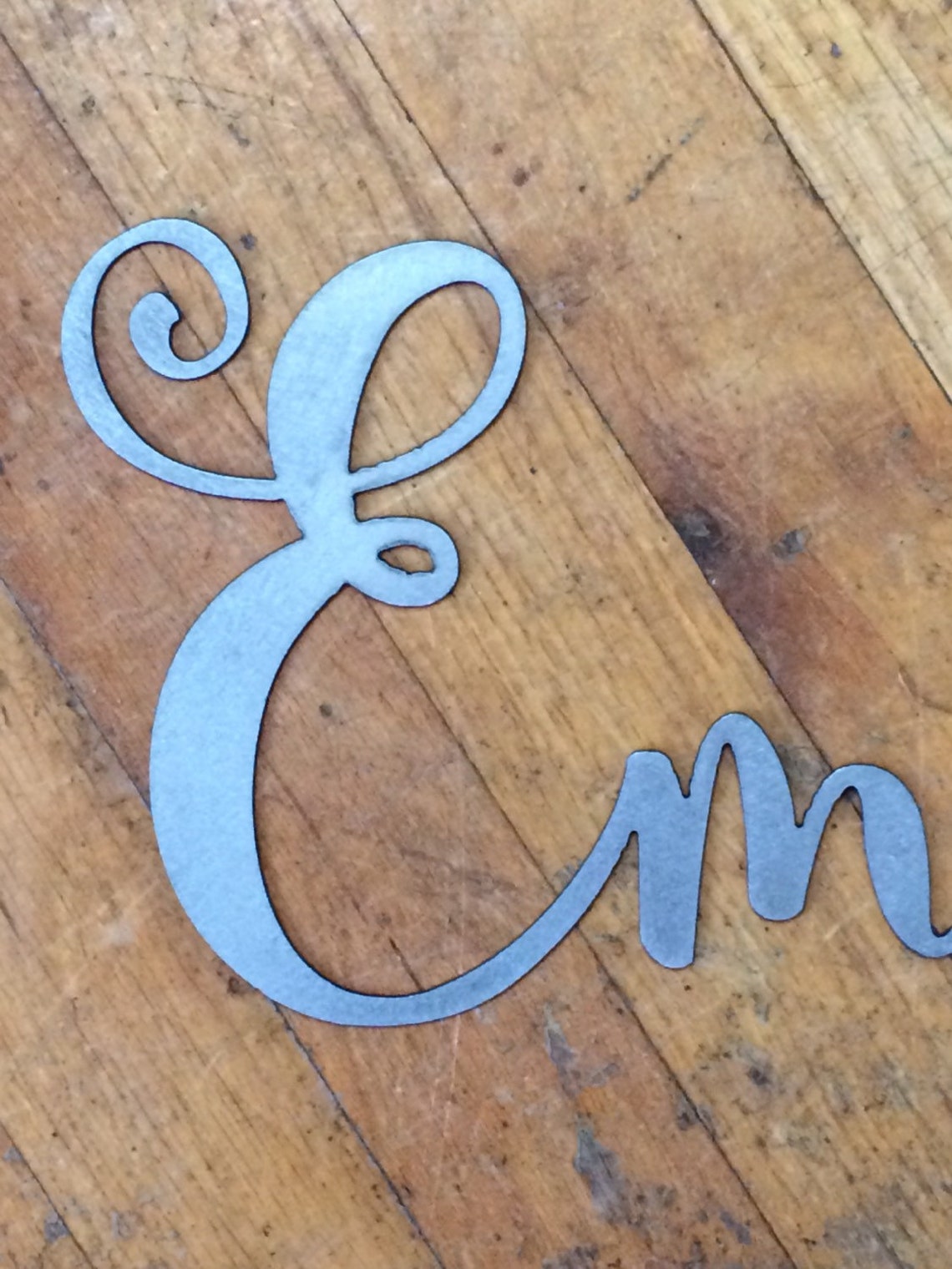 Metal Emmanuel Sign 19 X 6 - Etsy