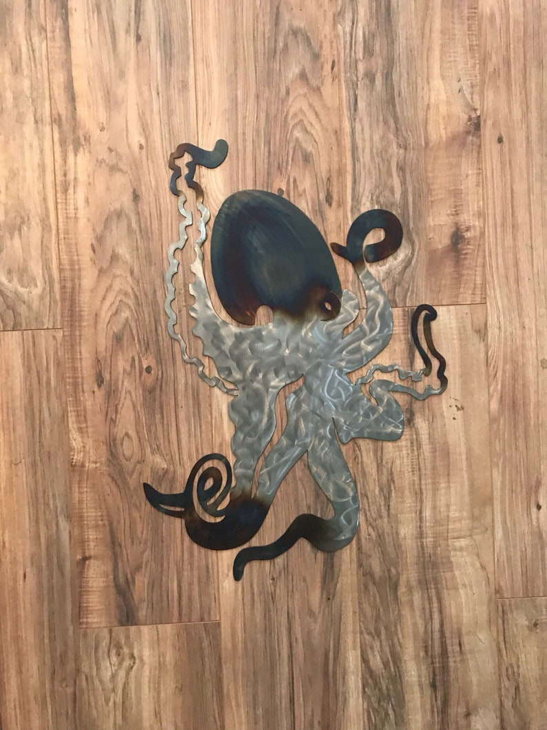 Metal Squid 24 X 19 | Etsy