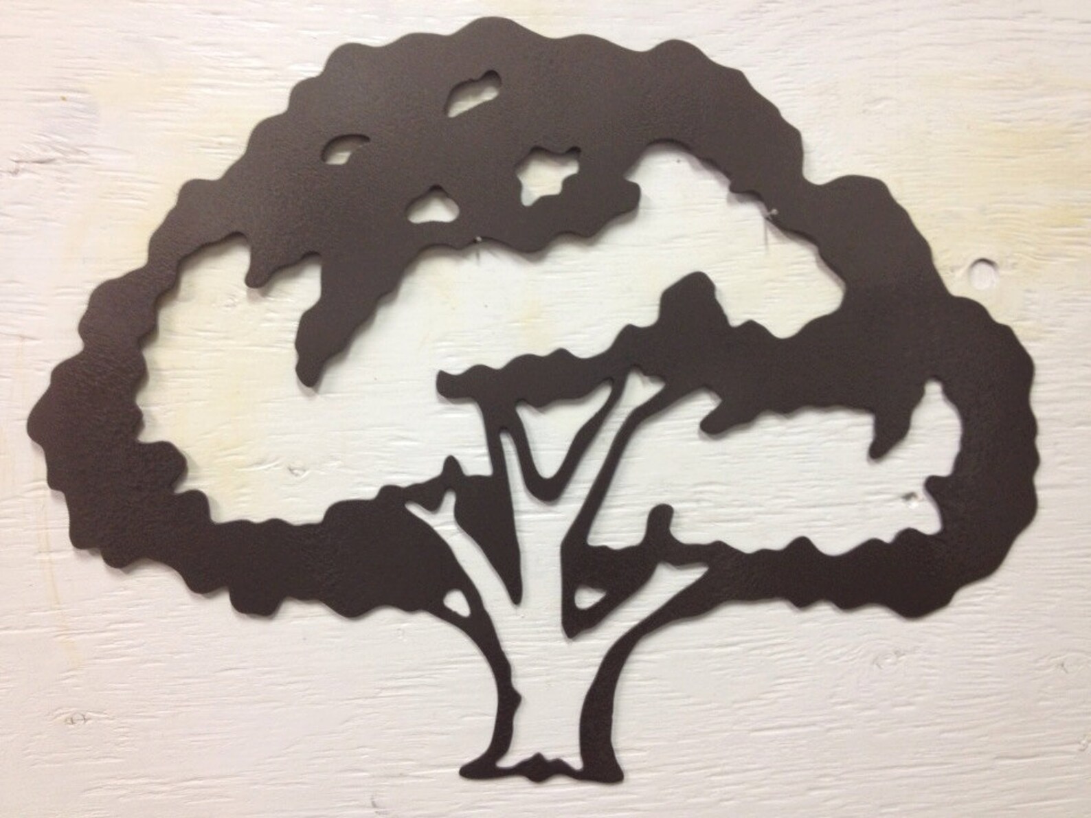 Metal Fall Colored New Life Oak Tree 17 X 12.5 - Etsy