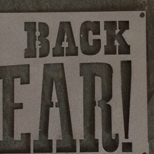 Metal "y'all Come Back Now Ya Hear!" Sign 24"x8" - Etsy