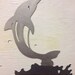 Metal Dolphin Welcome Sign - Etsy