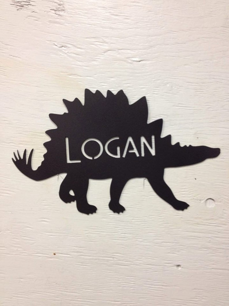 Metal Personalized Dinosaurs, Names - Etsy