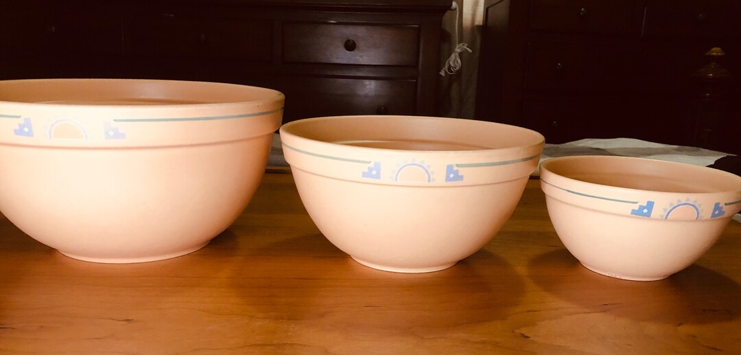 Treasure Craft Southwest ‘aztec’ Nesting Bowls - Etsy