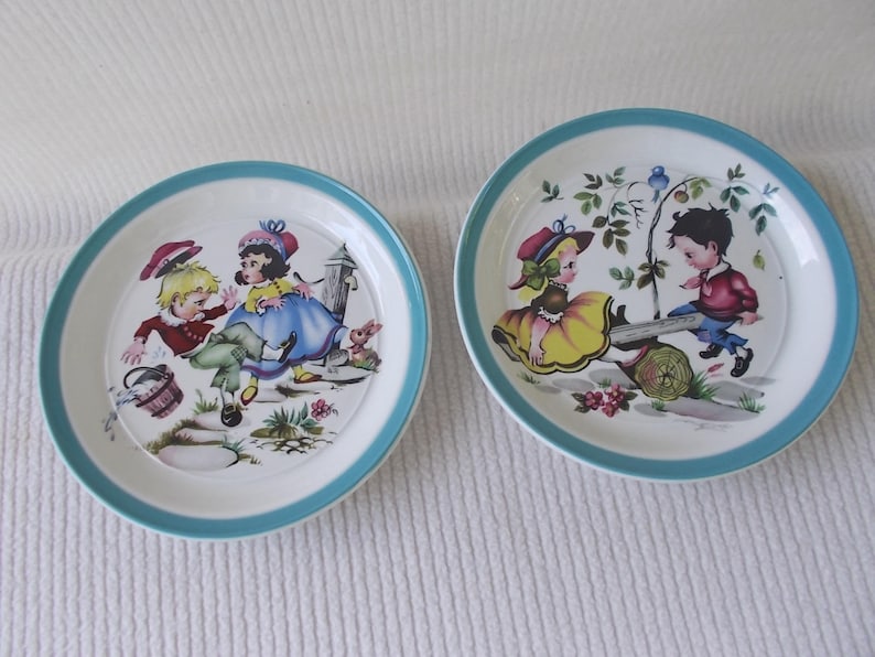 BARRATTS OF Staffordshire England Decorative Plates - Etsy