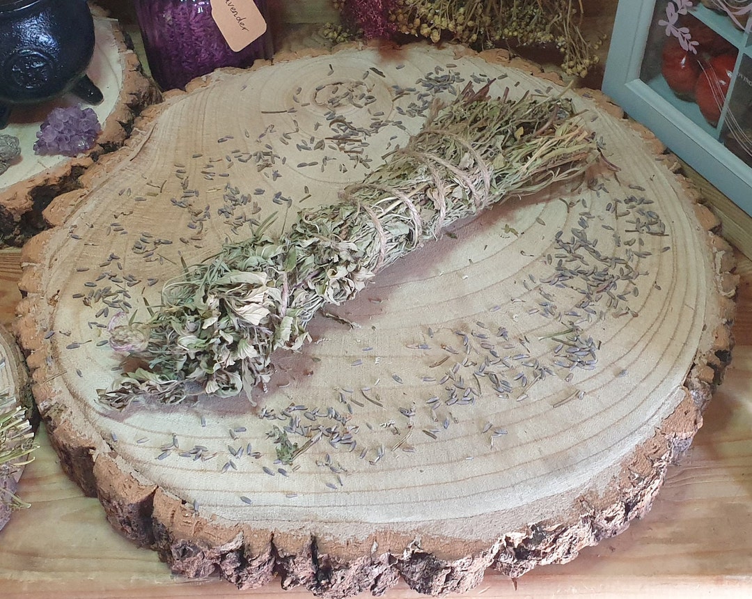 Dried Lavender Stick Pagan Woodruff Herbs Home Cleansing - Etsy UK