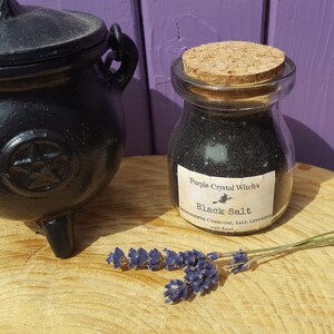 Witches Black Salt, Portable Protection, Spiritual Cleansing ...