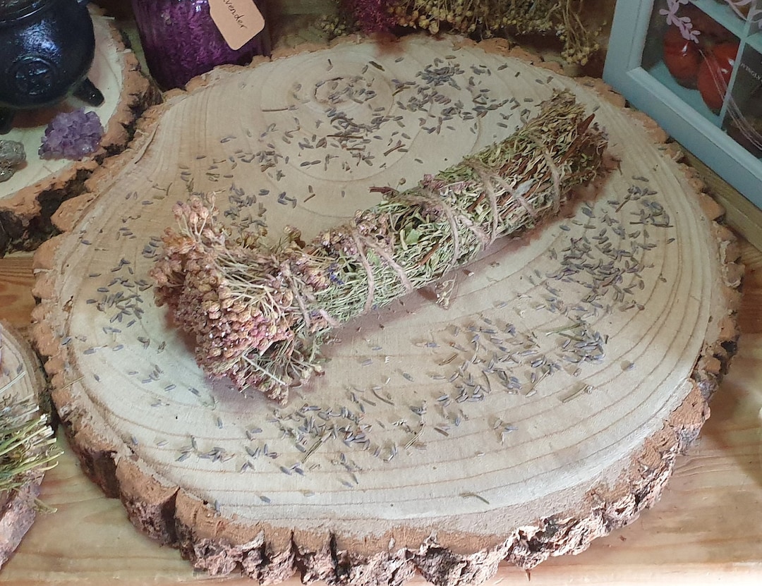 Hyssop Herb Bundle Yarrow Floral Smudge Home Cleansing - Etsy