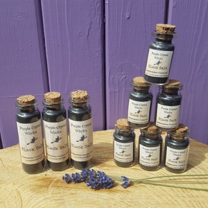 Witches Black Salt, Portable Protection, Spiritual Cleansing ...