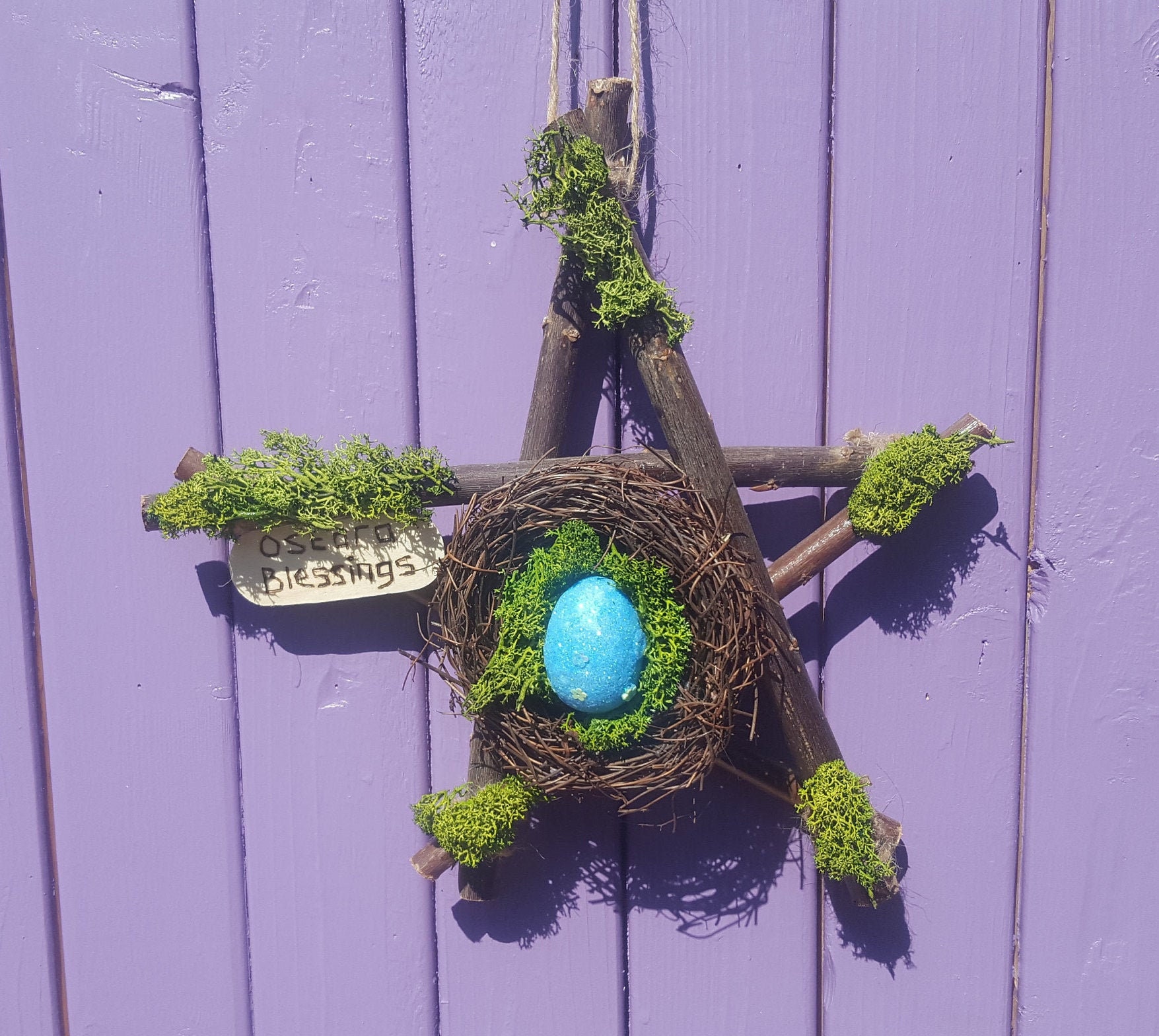 House blessing door hanger pagan - Etsy France