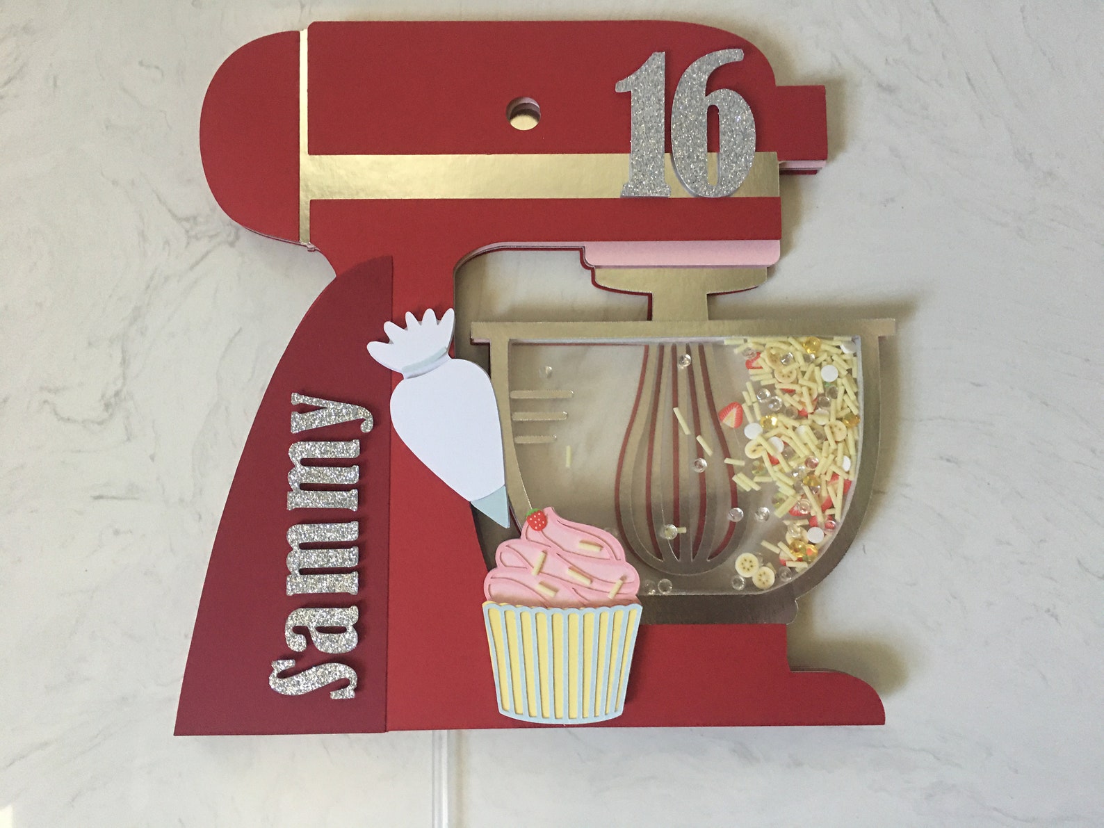 Custom Stand Mixer Cake Topper: Baking Party Decor - Etsy