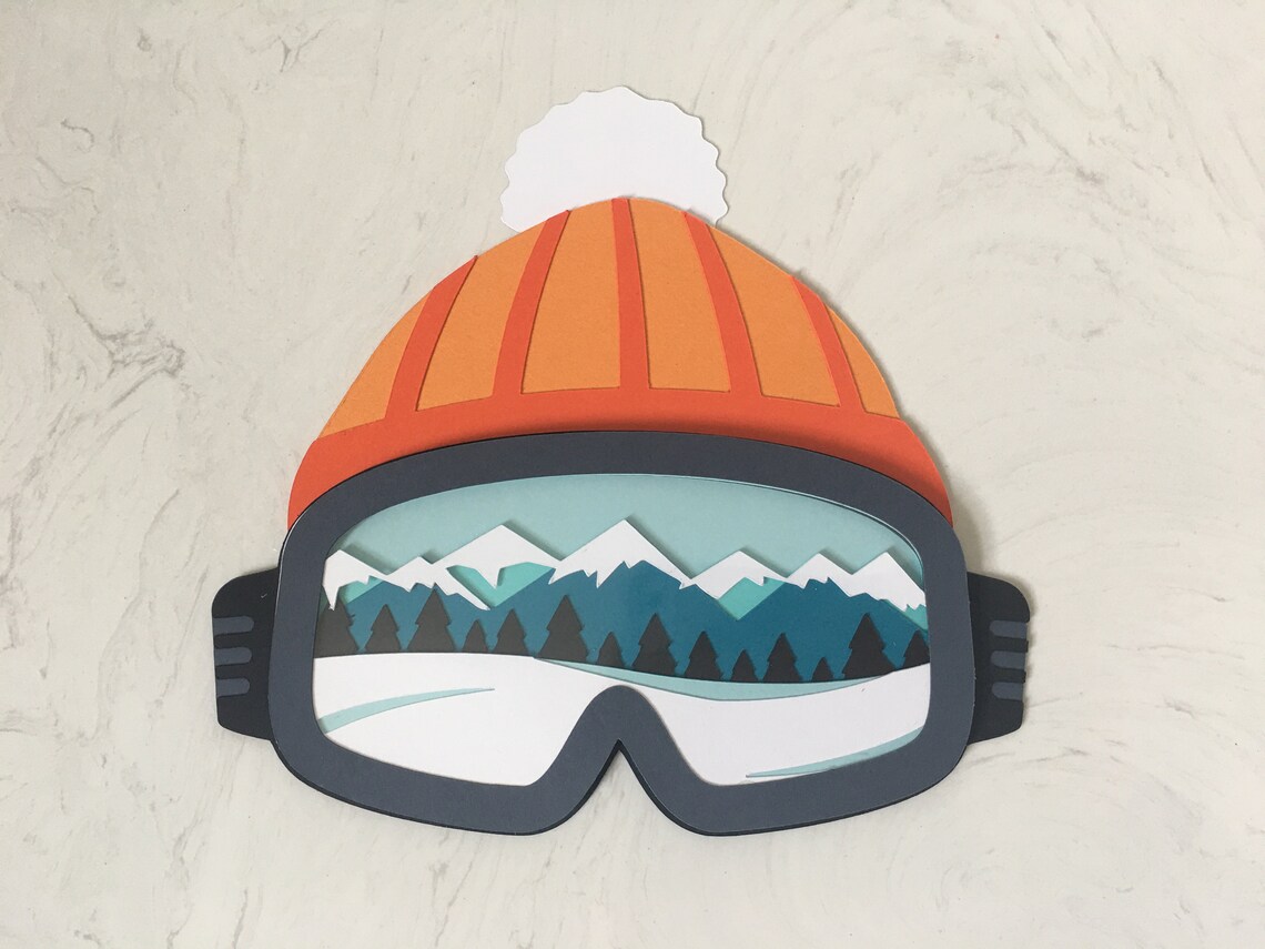 Snow Goggles Gift Card Holder: Winter Sports Gift - Etsy
