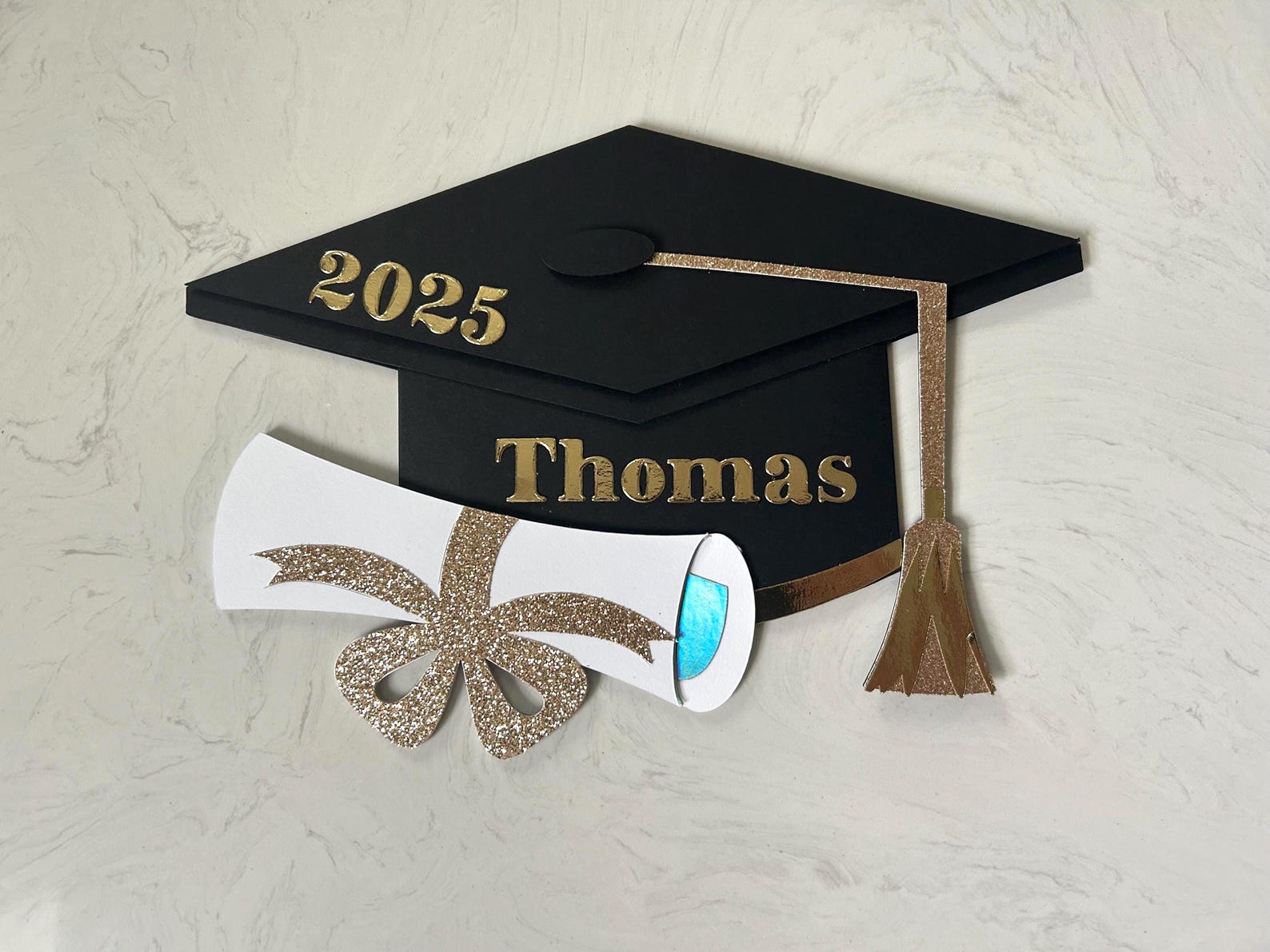 Graduation Gift Card Holder, Class Of, Graduation Gift, Graduation Cap ...