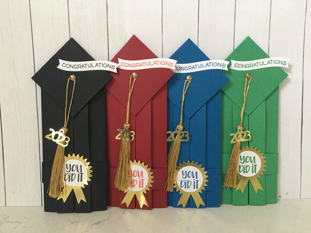Graduation Gift Card Holder, Class of 2023, High School or College ...