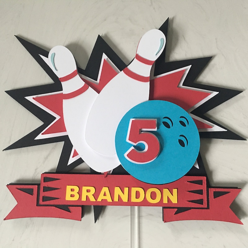 Custom Bowling Cake Toppers - Etsy